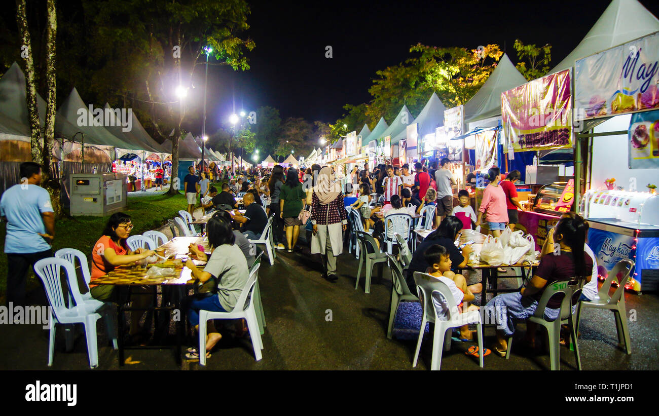 food festival borneo Stock Photo - Alamy