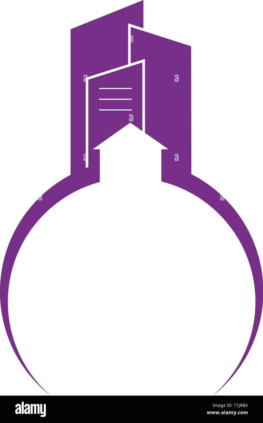 Logo sign on top Stock Vector Images - Alamy