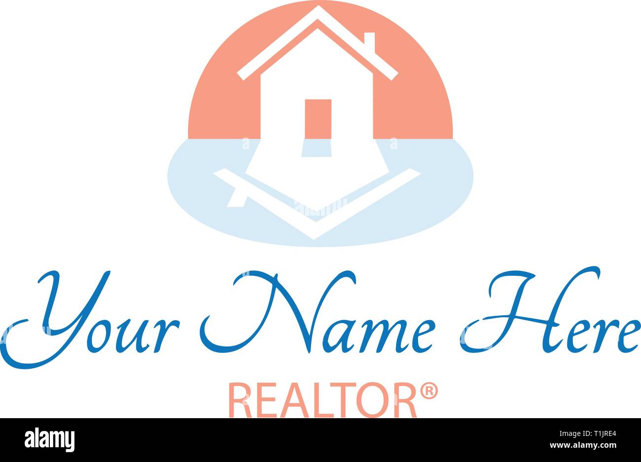 House or home realestate graphic wht a house shape inside of a house ...