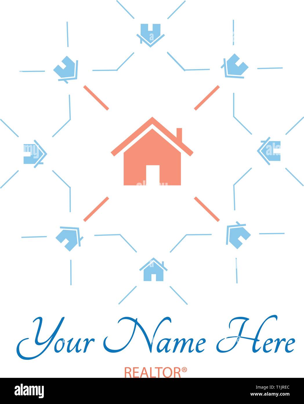 Subdivision houses Stock Vector Images - Alamy