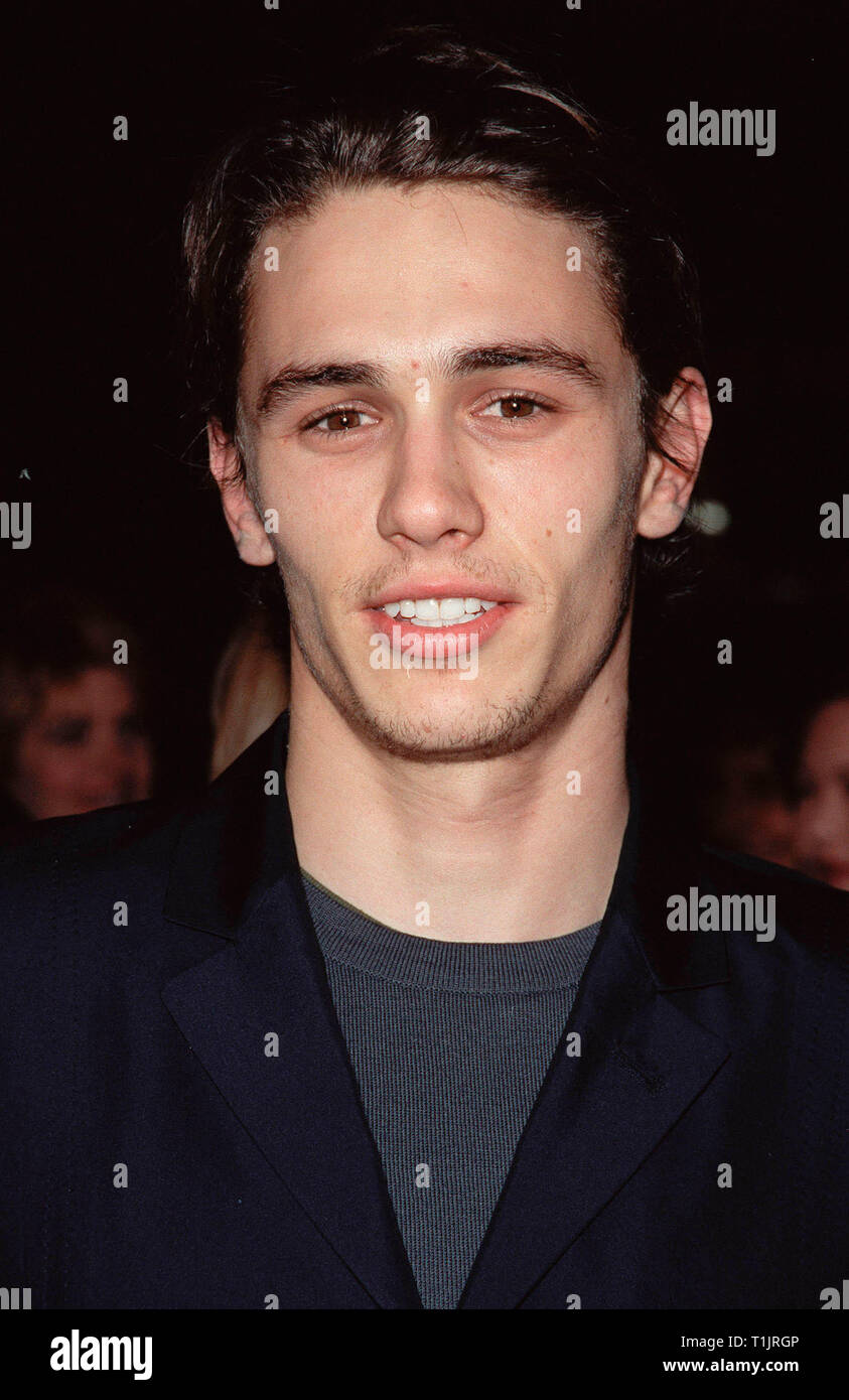 LOS ANGELES, CA. November 16, 1999: Actor James Franco at the world ...