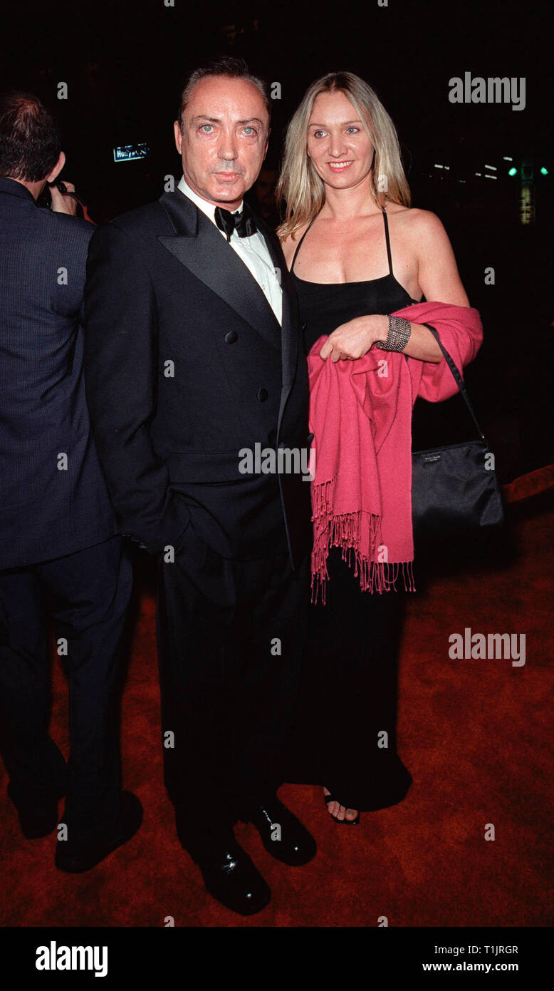 LOS ANGELES, CA. November 16, 1999: German actor Udo Kier & Girlfriend ...