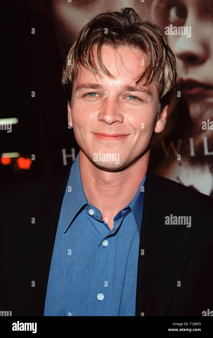 LOS ANGELES, CA. November 17, 1999: Actor David Asman at the world ...