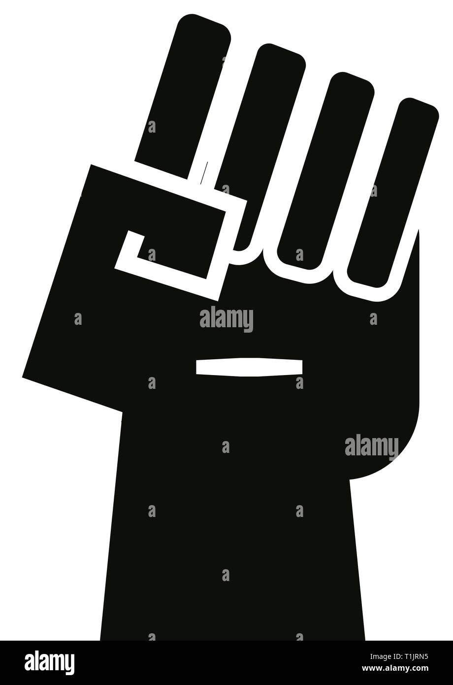 Power fist hi-res stock photography and images - Alamy