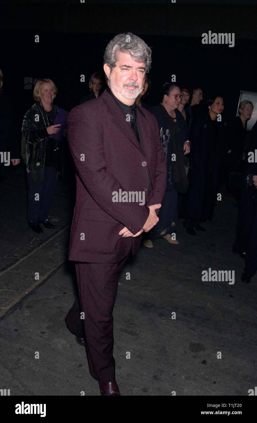 LOS ANGELES, CA. December 01, 1999: Producer/director George Lucas at ...