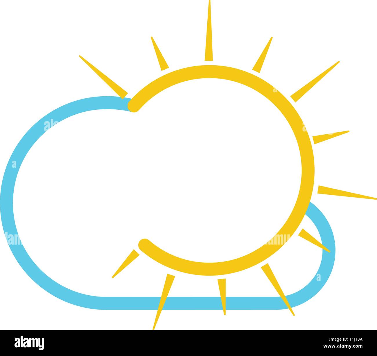Sunny weather symbol hi-res stock photography and images - Alamy