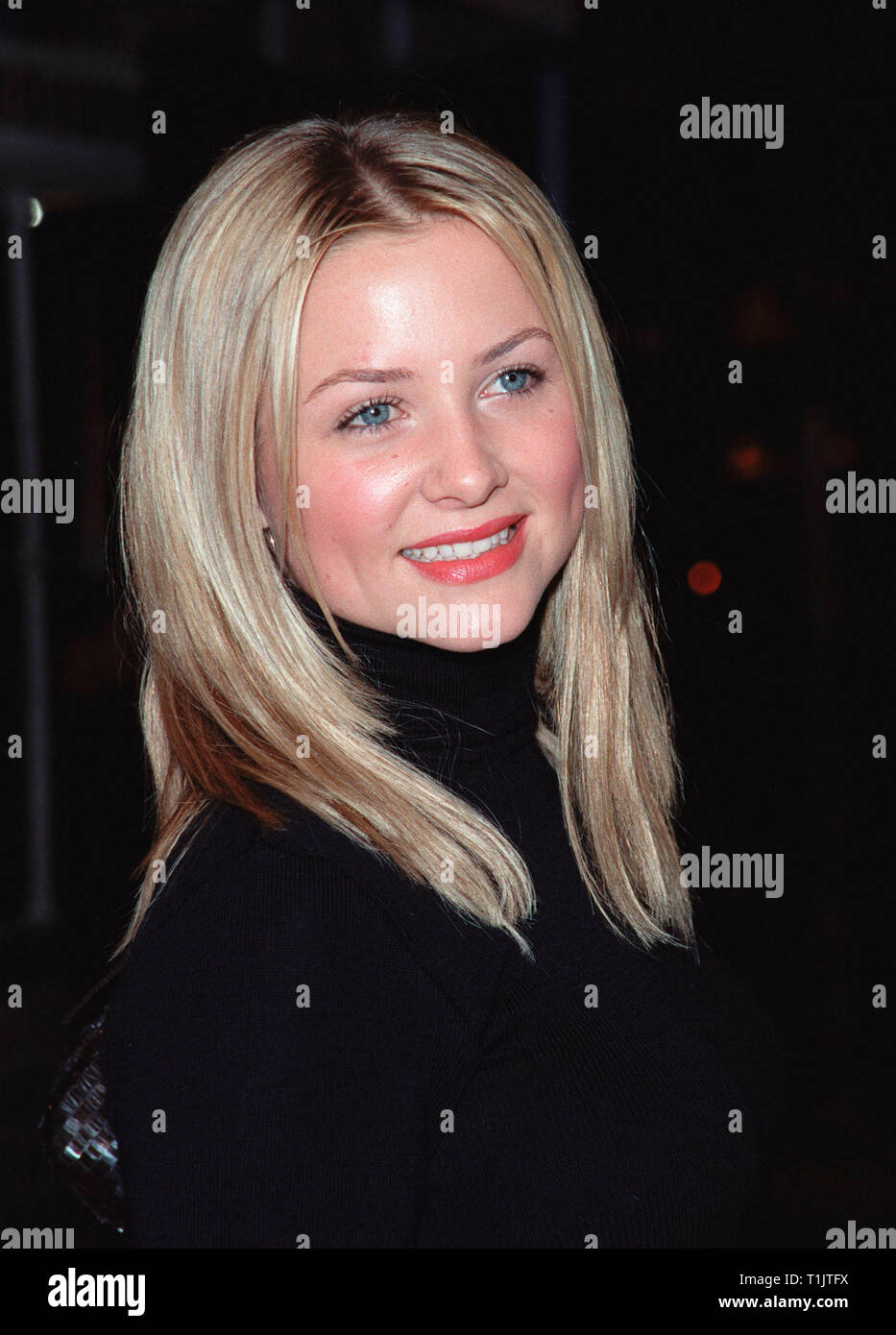 LOS ANGELES, CA. December 06, 1999: Actress Jessica Capshaw, daughter ...