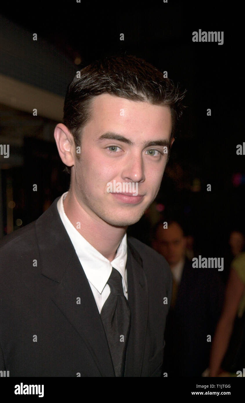 LOS ANGELES, CA. December 06, 1999: Actor Colin Hanks at the world ...