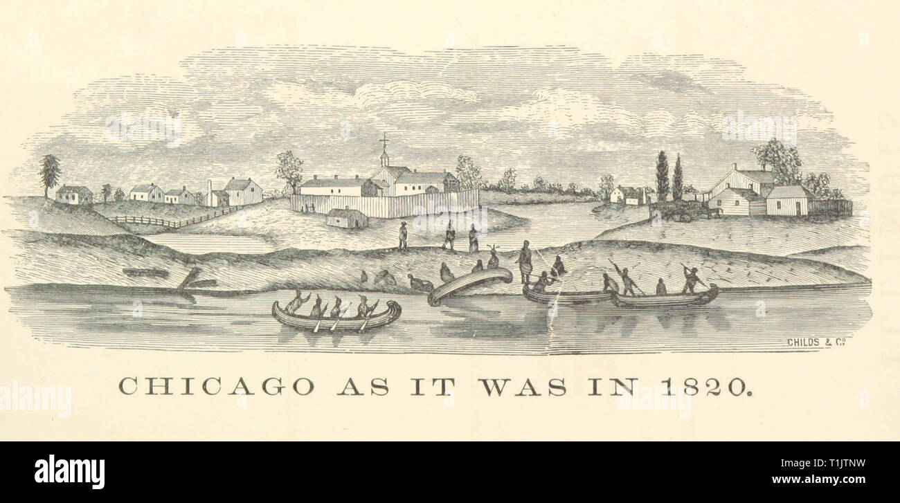 Illinois as it is its history geography Stock Photo - Alamy