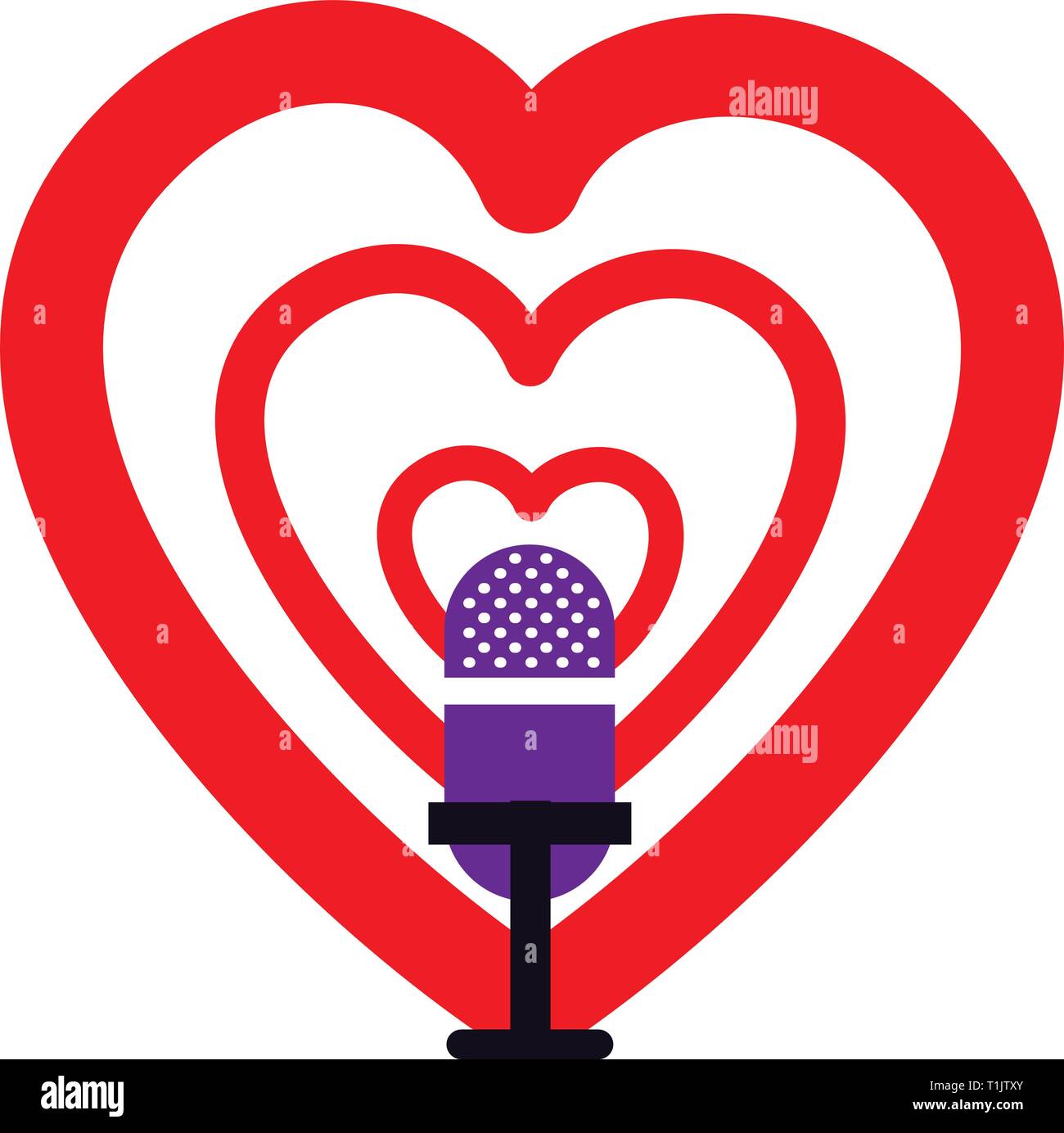 Radiating waves hi-res stock photography and images - Alamy