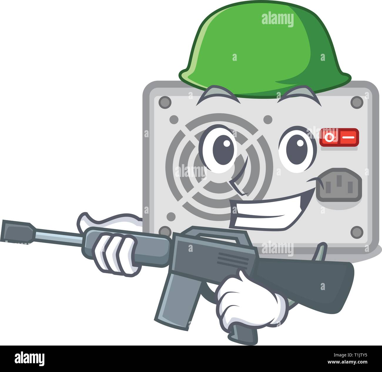 War battery Stock Vector Images - Alamy