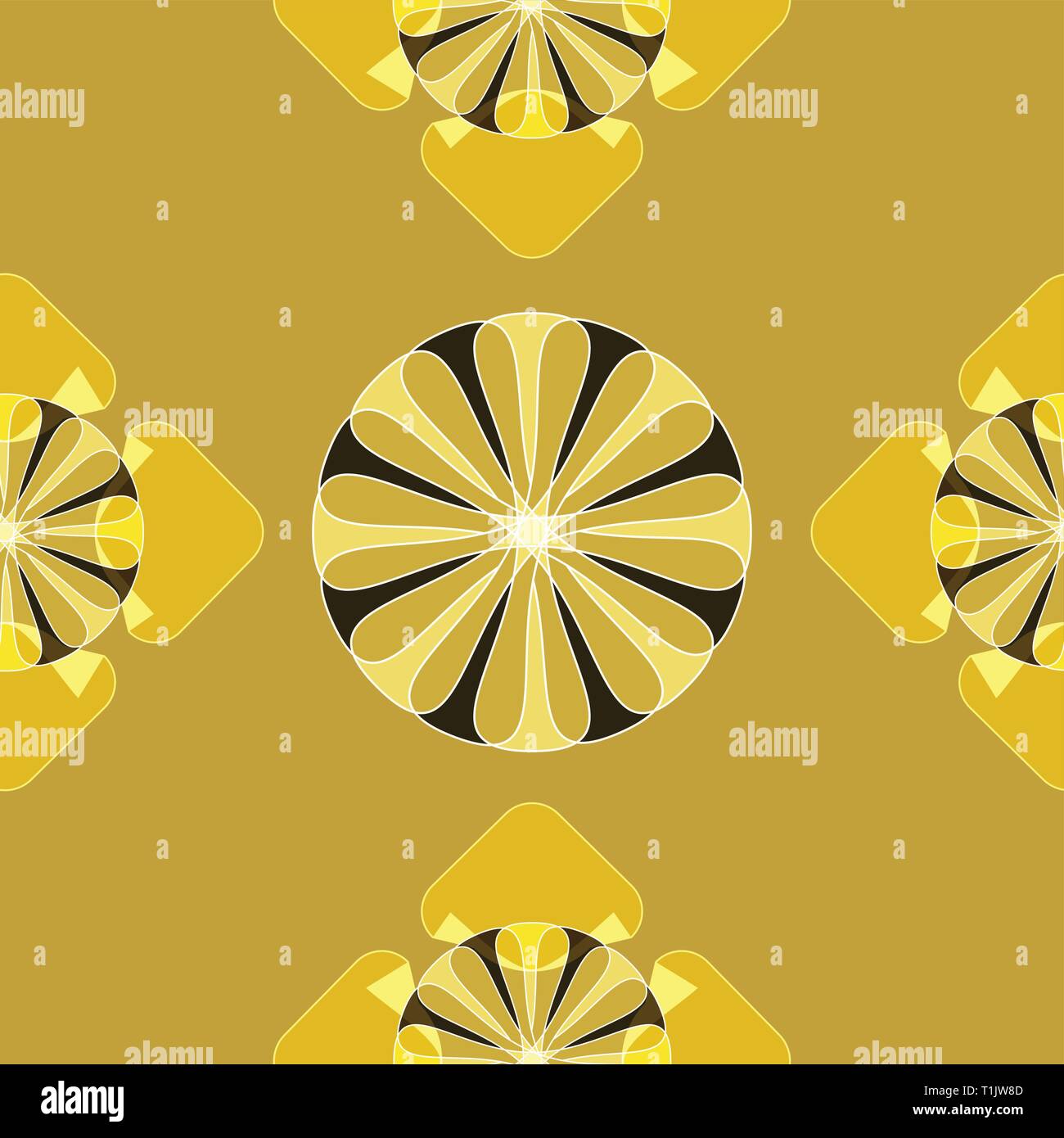 Overlapping floral shapes hi-res stock photography and images - Alamy