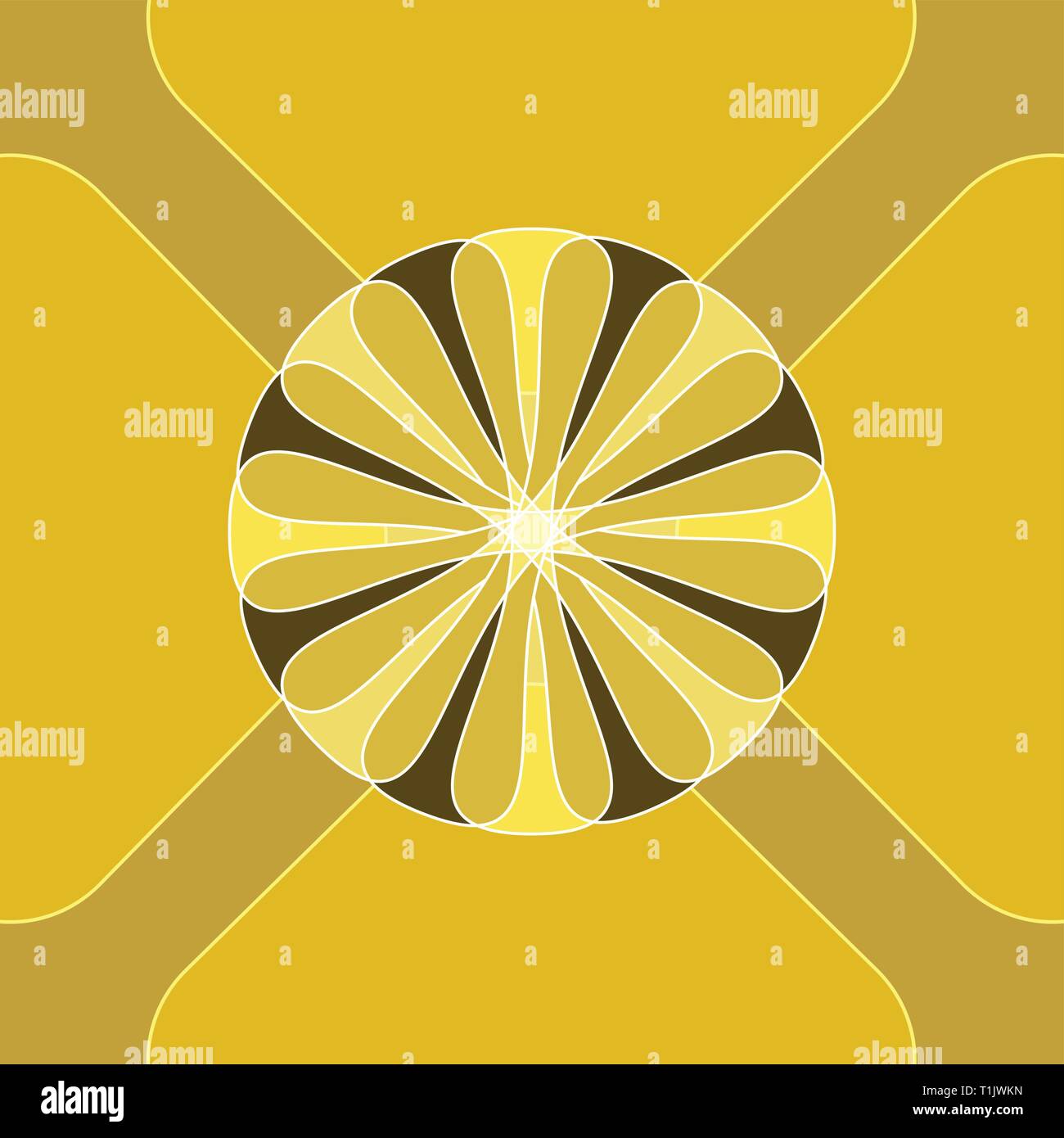 Pattern overlapping geometric shapes hi-res stock photography and ...