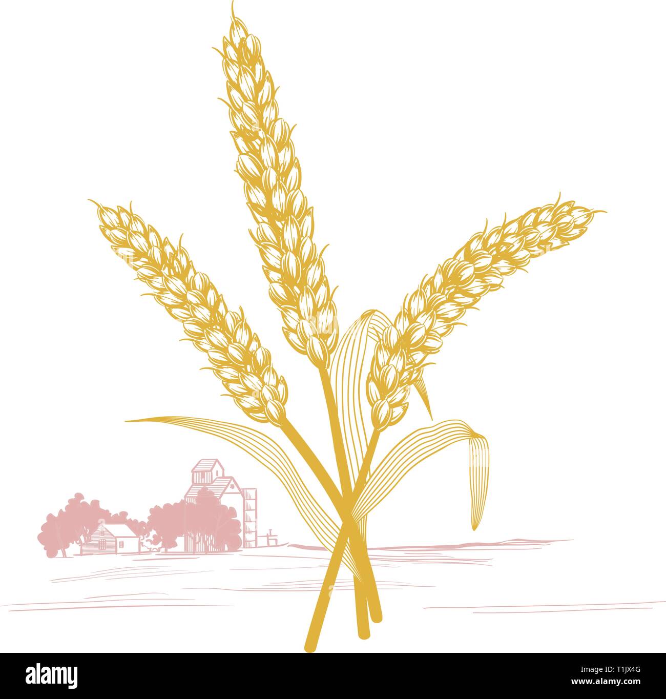 Water wheel graphic side view Stock Vector Image & Art - Alamy