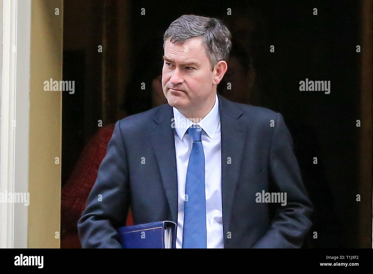 David Gauke - Justice Secretary seen departing from No 10 Downing ...