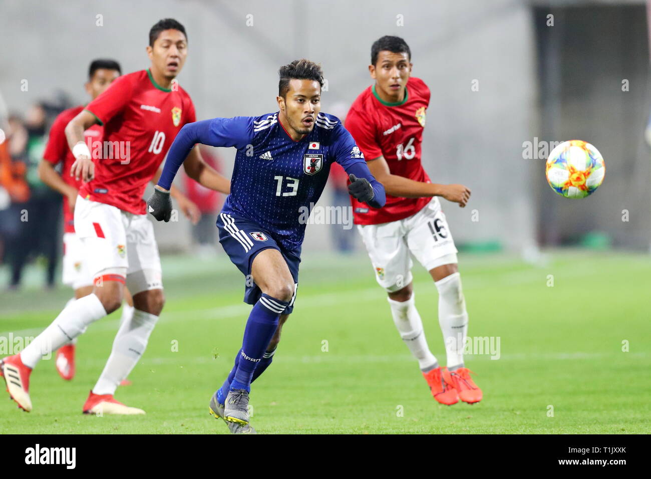 Hyogo, Japan. 26th Mar, 2019. Musashi Suzuki (JPN) Football/Soccer ...