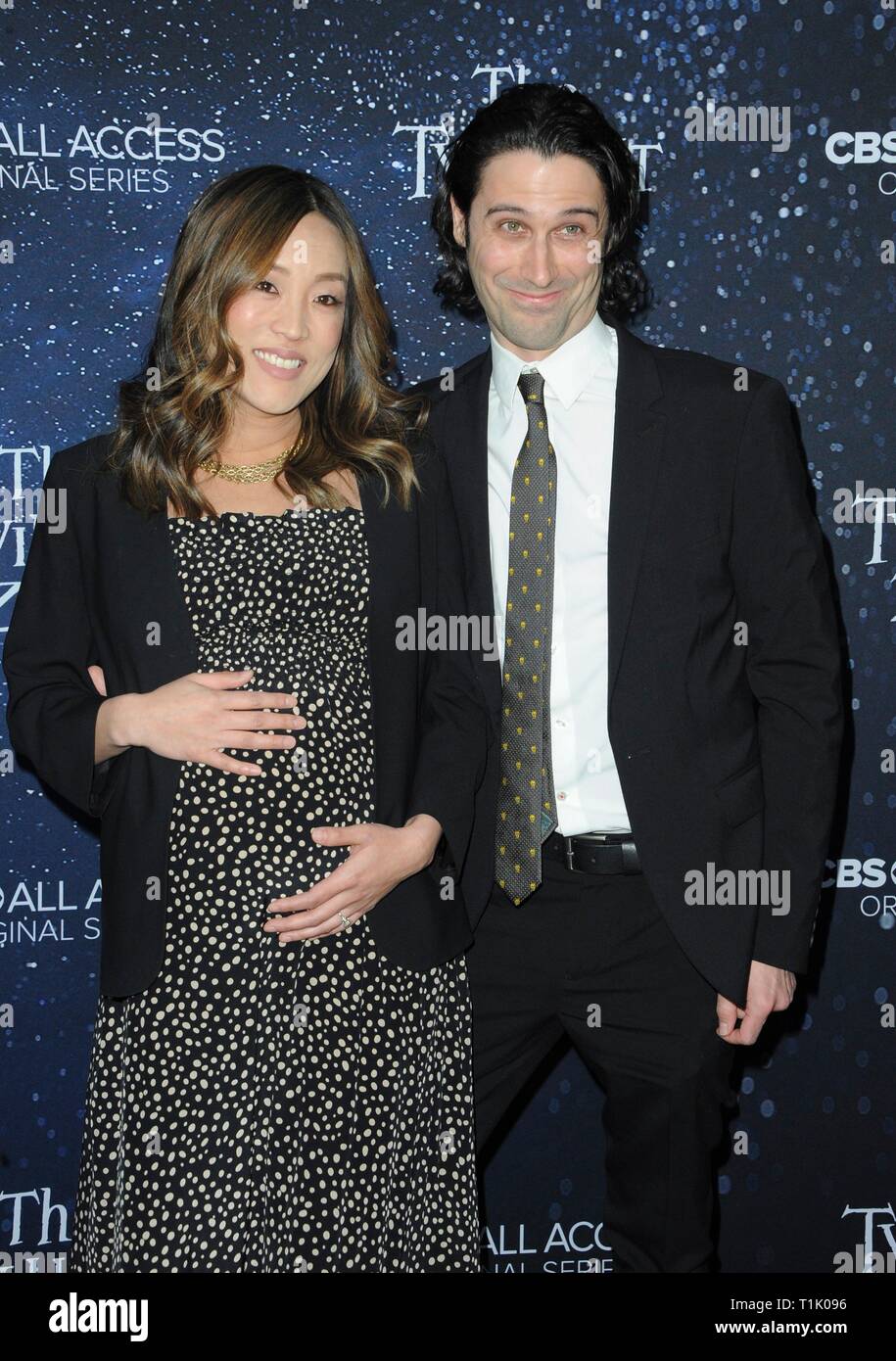 Los Angeles, CA, USA. 26th Mar, 2019. Audrey Chon, Jason LaVeris at ...