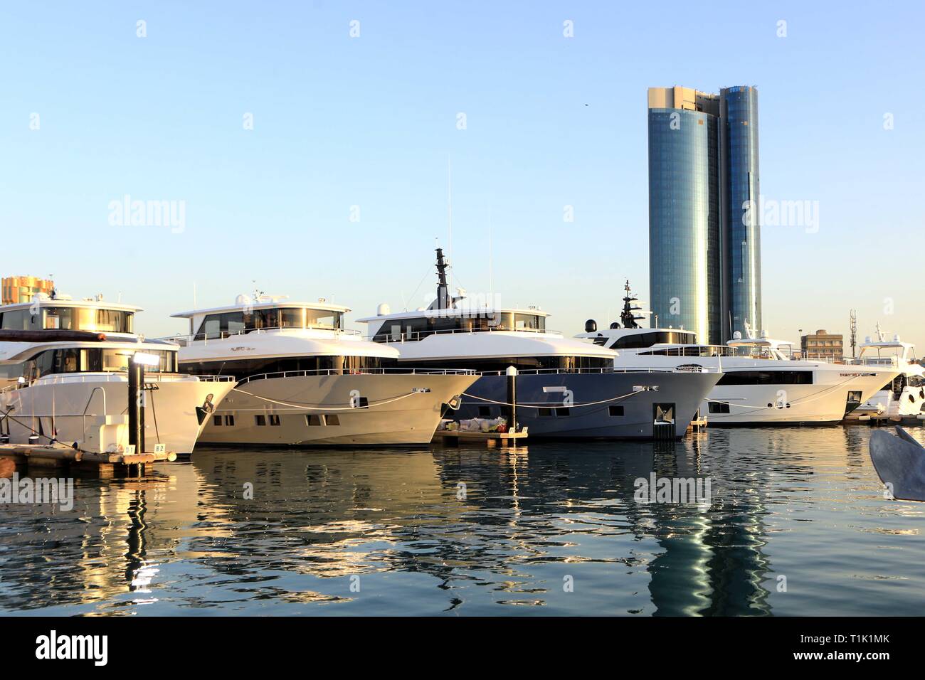 Kuwait. 26th Mar, 2019. The 7th Kuwait Yacht Show (KYS) is held at the ...