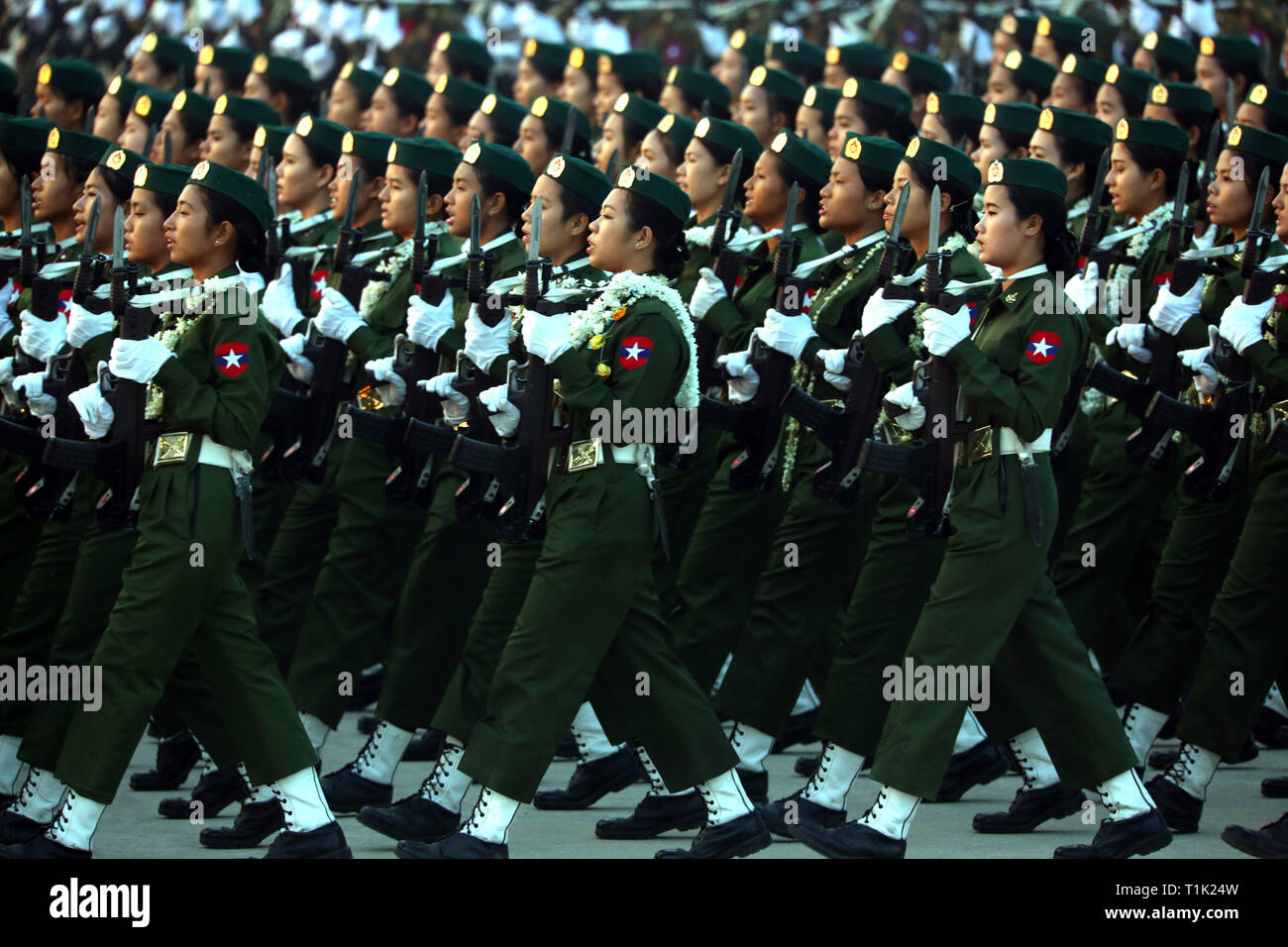 Myanmar armed forces day hi-res stock photography and images - Alamy