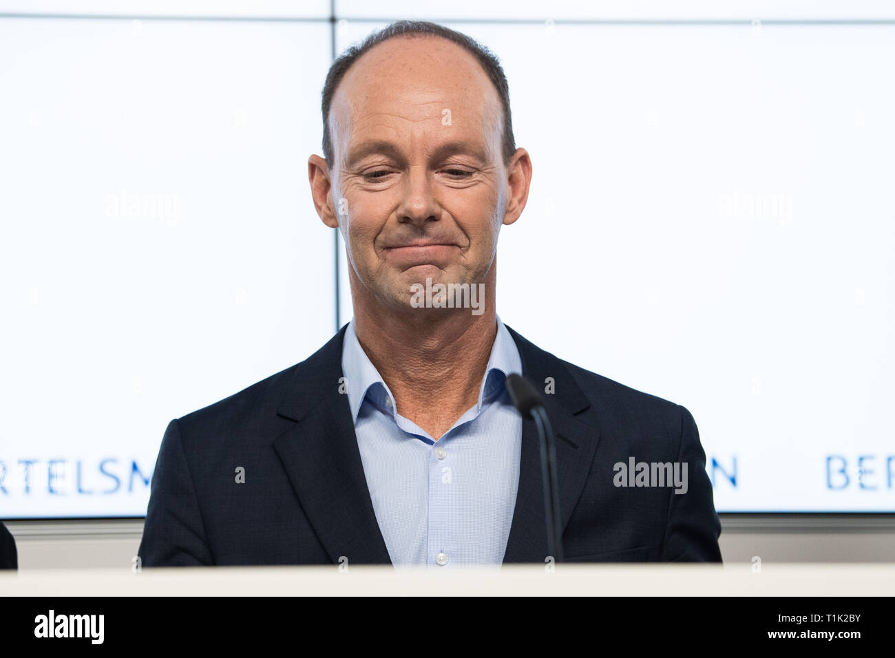Berlin, Deutschland. 26th Mar, 2019. Dr. Thomas RABE (Chief Executive ...