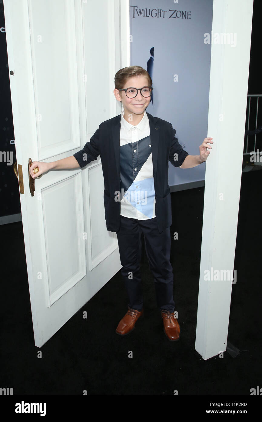 Los Angeles, USA. 26th Mar 2019. Jacob Tremblay, arrives at 'The ...