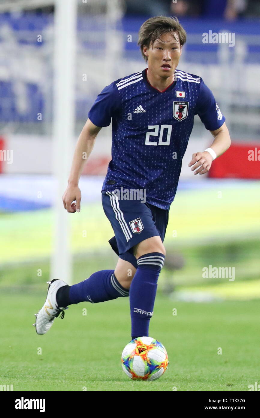 Hyogo, Japan. 26th Mar, 2019. Shinnosuke Hatanaka (JPN) Football/Soccer ...