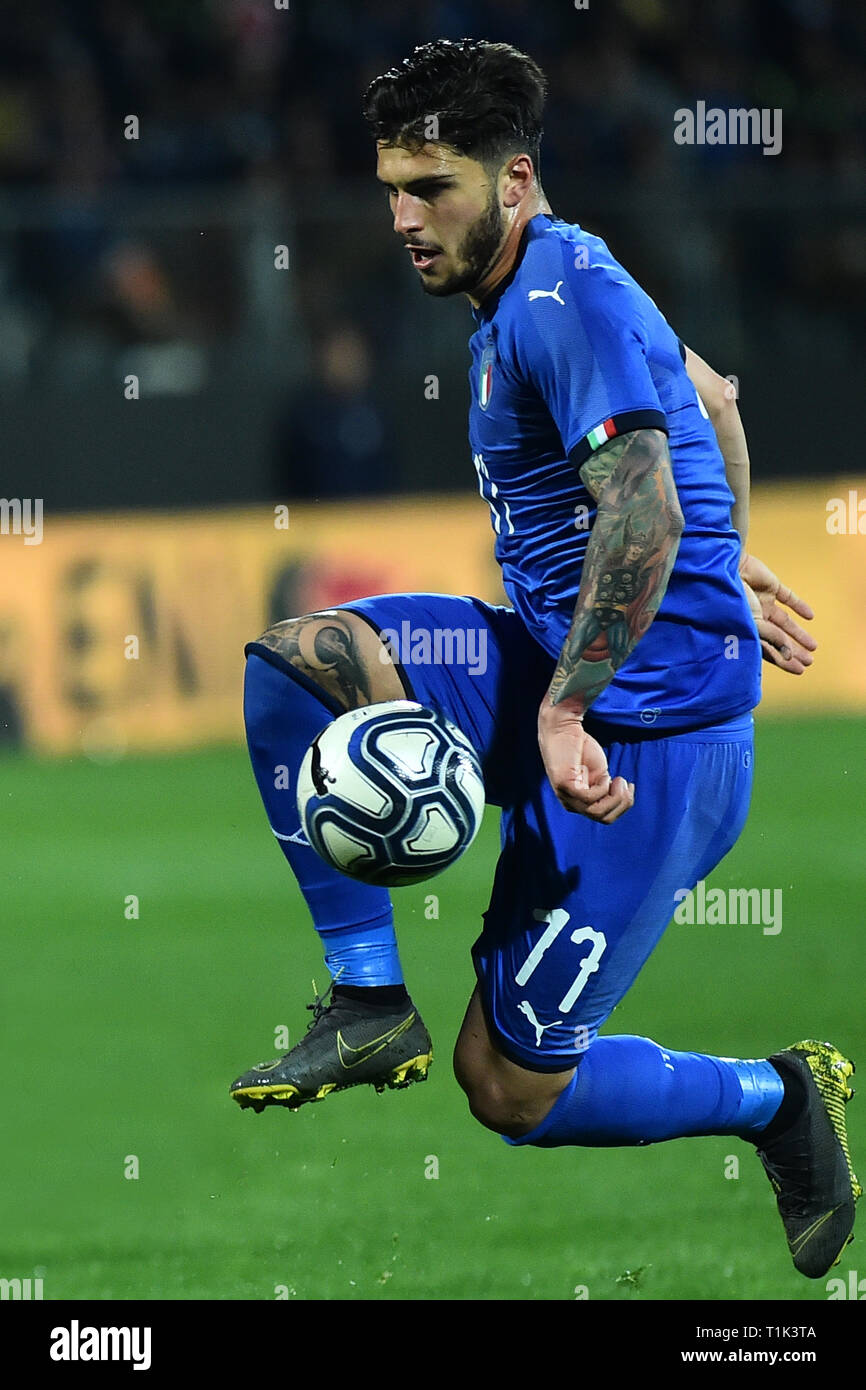 Rome, Italy. 26th Mar, 2019. Kevin Bonifazi Football friendly match ...