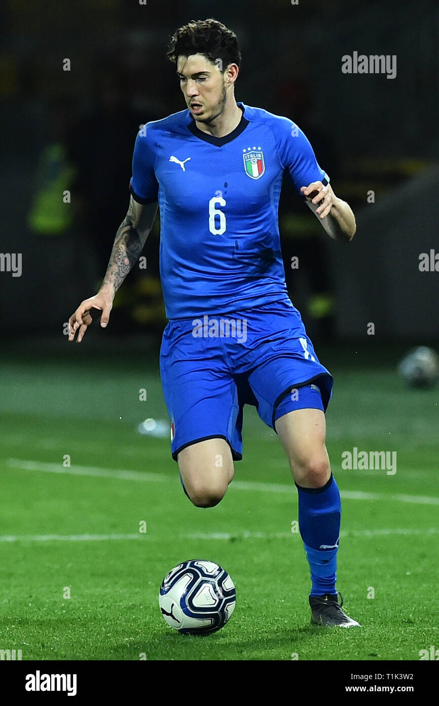 Rome, Italy. 26th Mar, 2019. Alessandro Bastoni Football friendly match ...