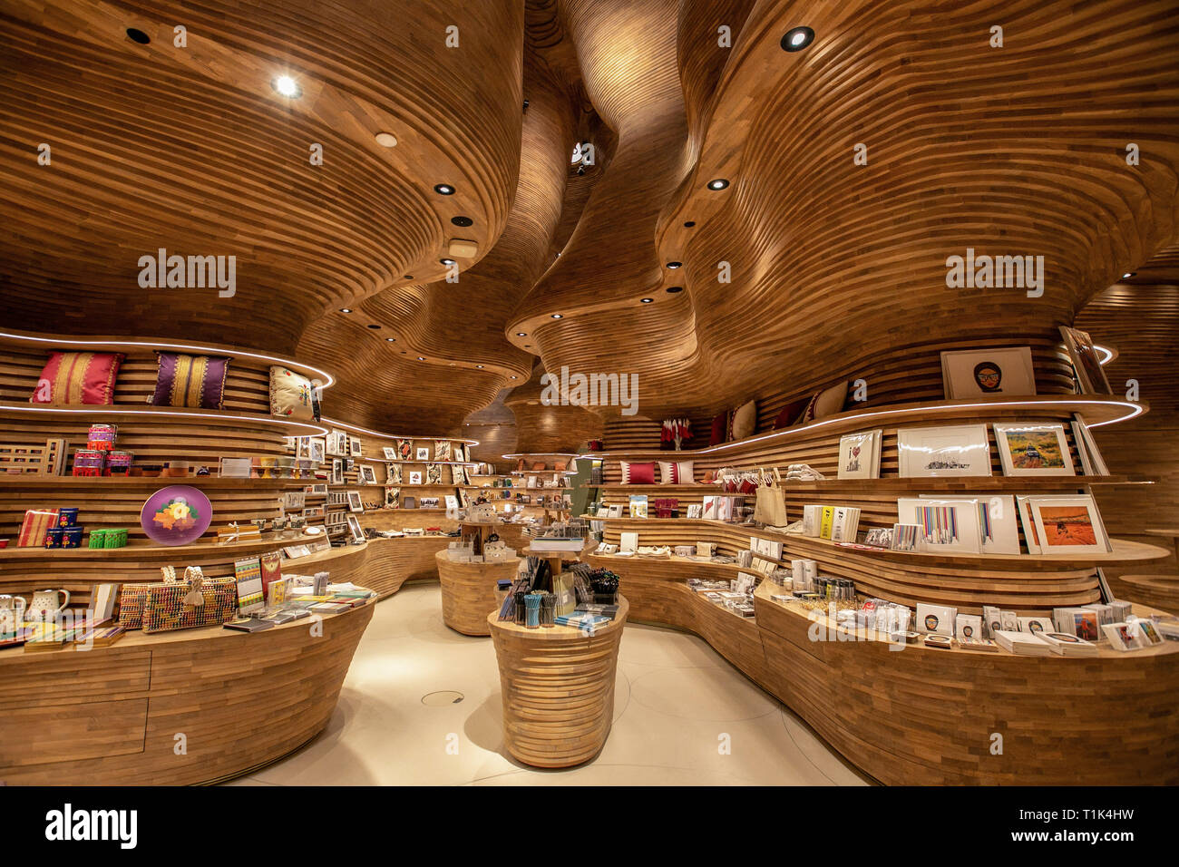 National museum of qatar gift shop hi-res stock photography and images ...