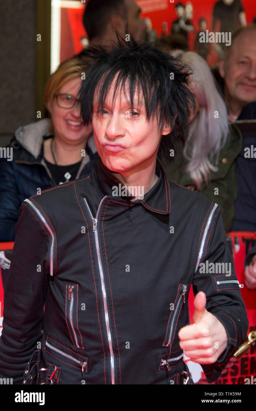 Eat, Deutschland. 26th Mar, 2019. From the RITCHIE, drummer, portrait ...