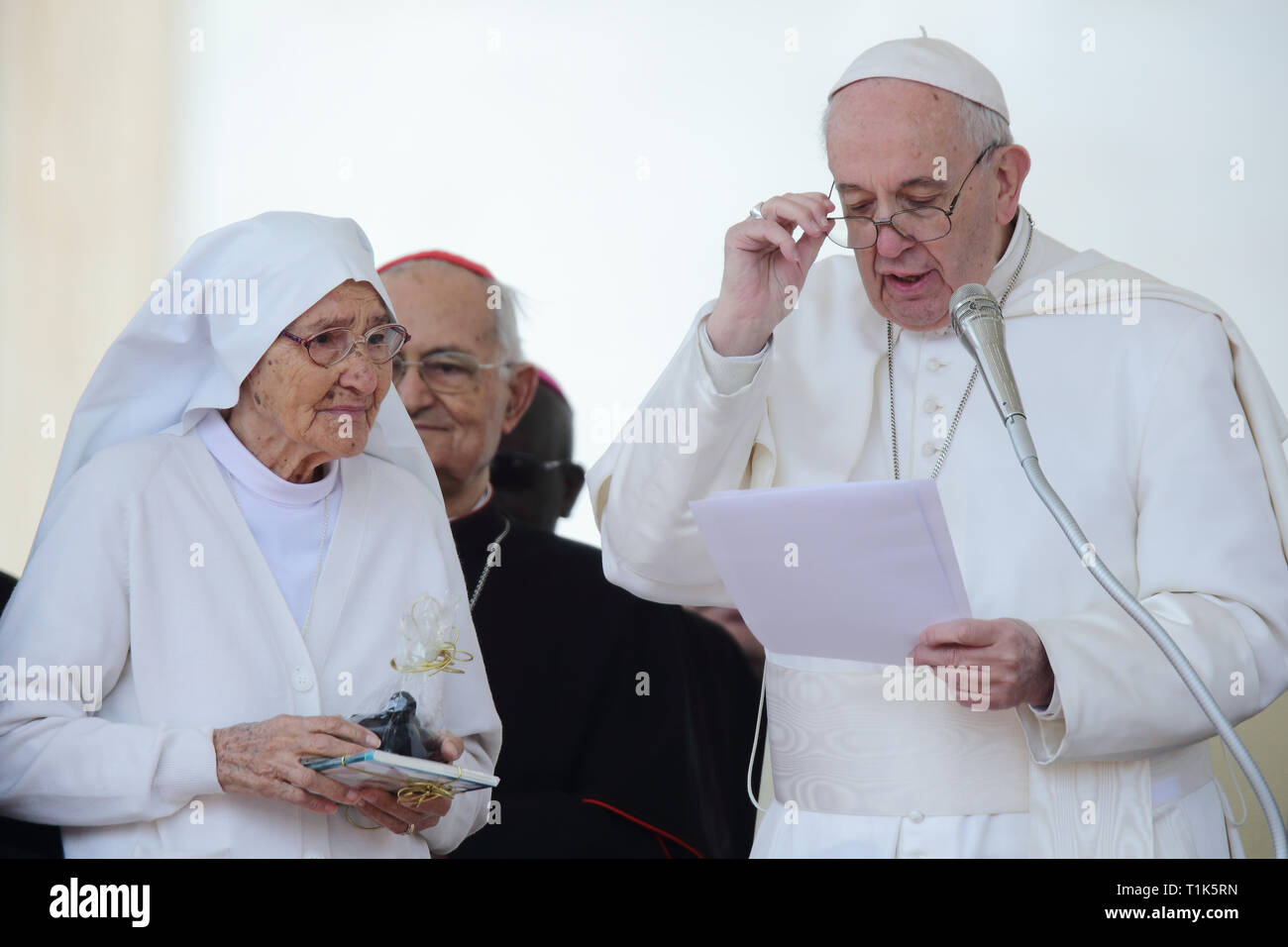 Vatican City. March 27, 2019 - Vatican City, Holy See- POPE FRANCIS ...
