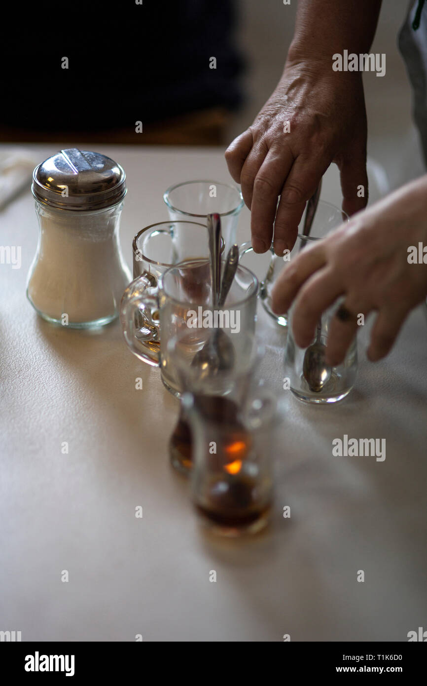 Kurdish tea hunger strike hi-res stock photography and images - Alamy