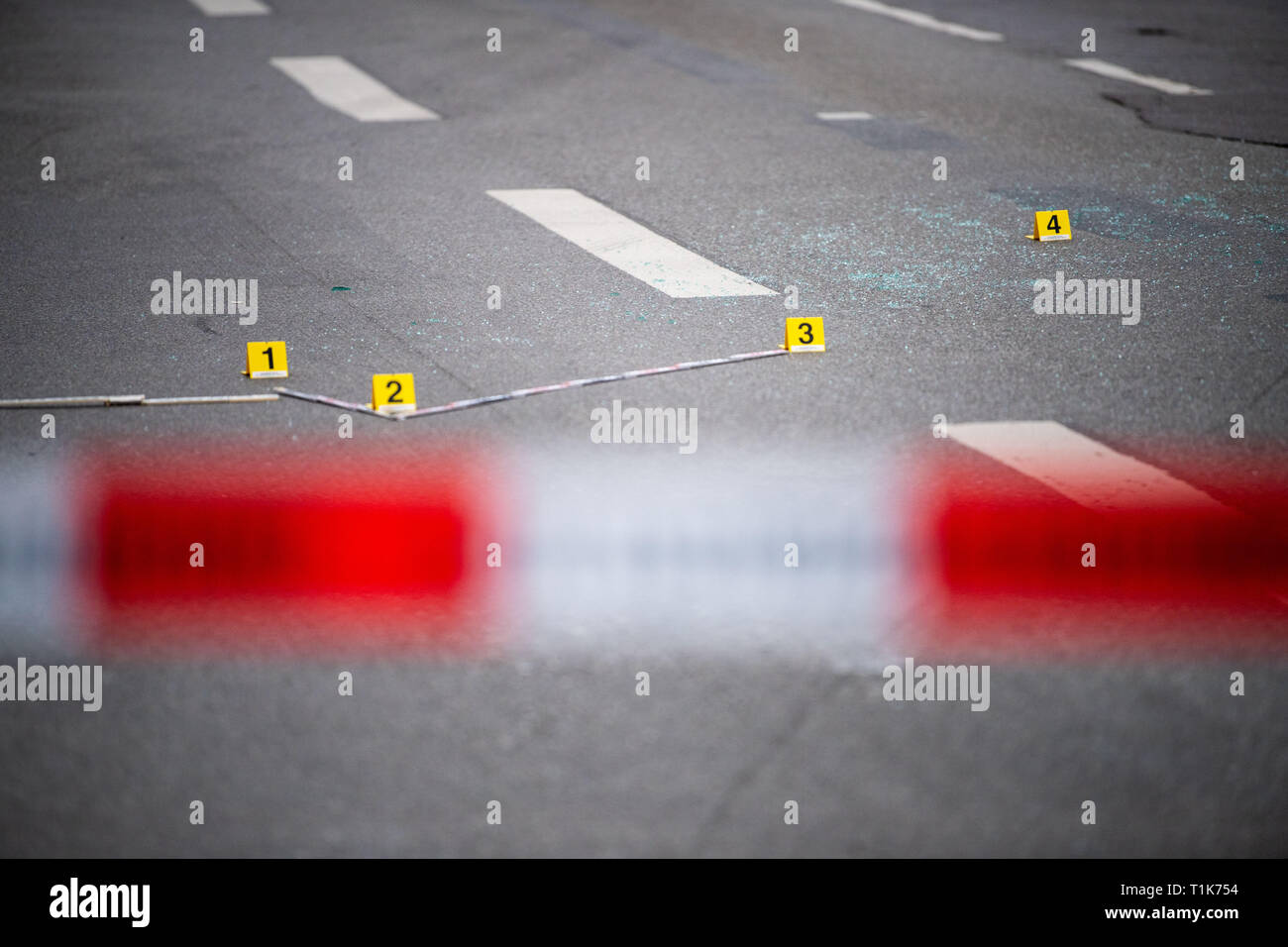 Crime Scene Markings High Resolution Stock Photography and Images - Alamy