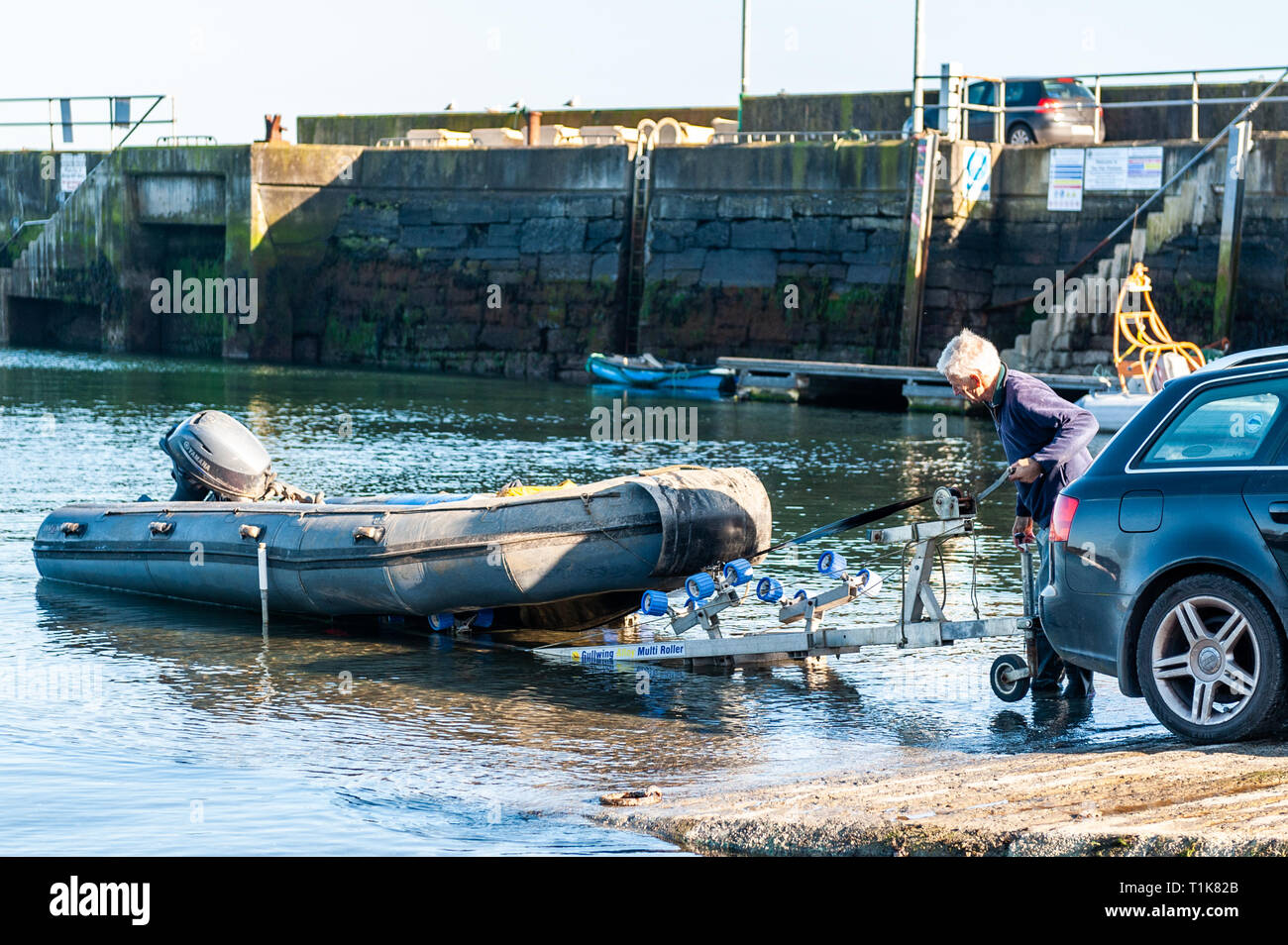 Slipway launch hi-res stock photography and images - Alamy