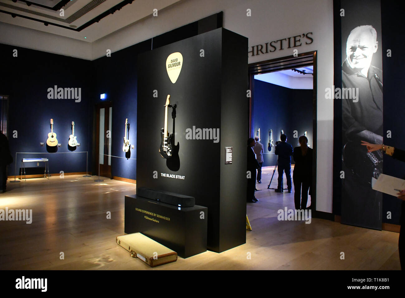 London, UK. 27th Mar, 2019. Christie's preview of the personal guitar ...