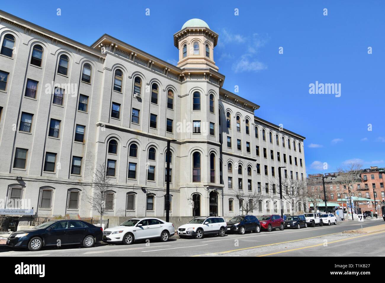 The historic Chickering Piano Factory, once one of the largest ...