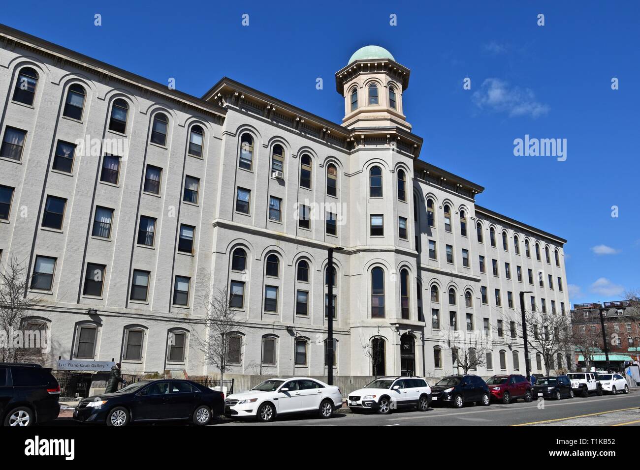 The historic Chickering Piano Factory, once one of the largest ...