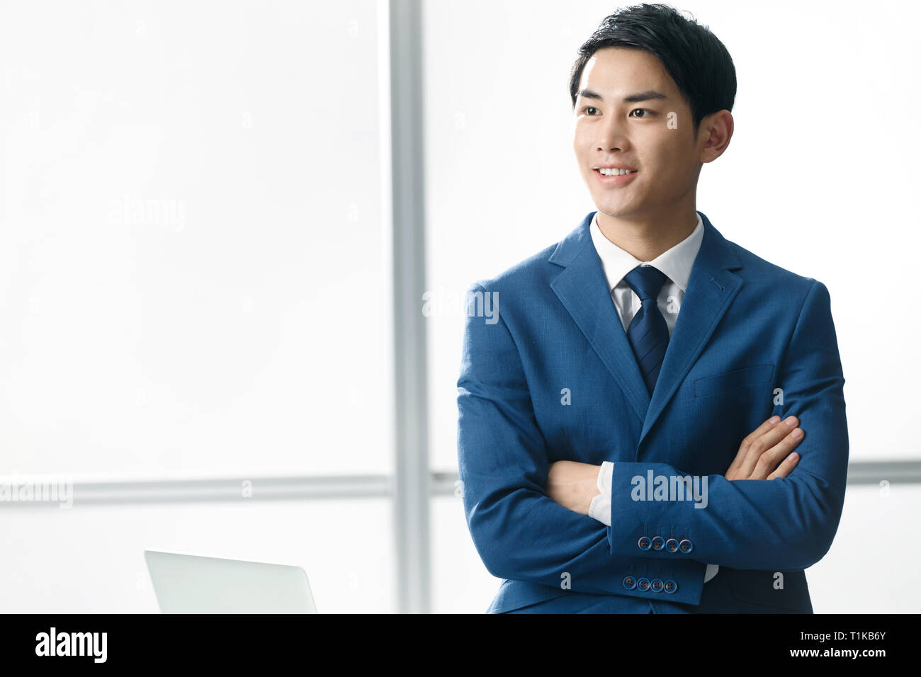 Business men in the office Stock Photo - Alamy