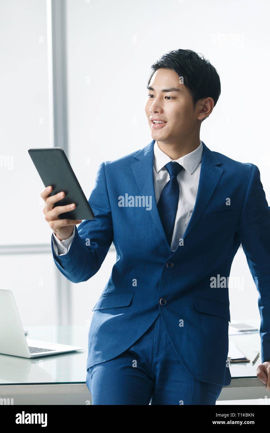 Business men in the office Stock Photo - Alamy