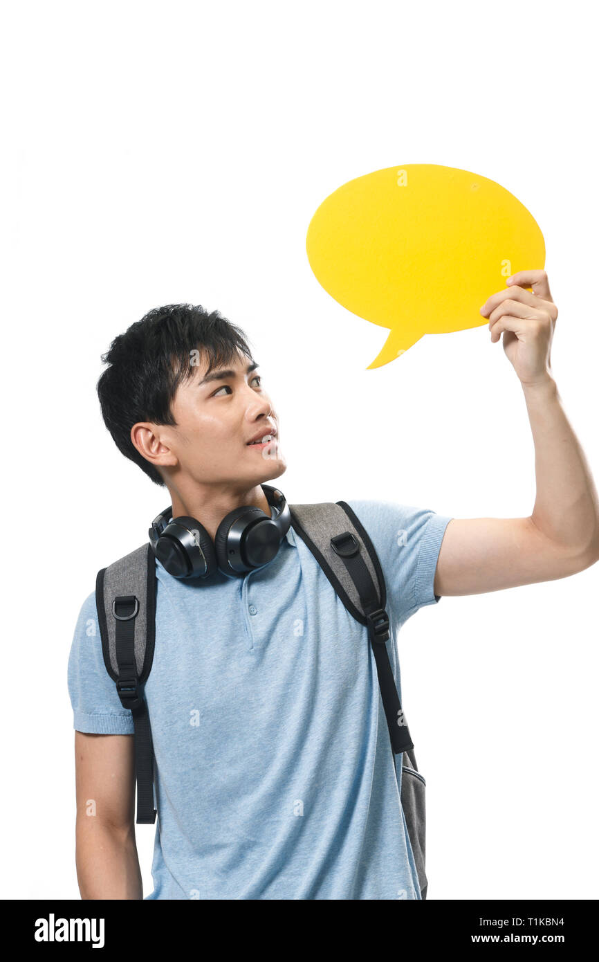 College student communication hi-res stock photography and images - Alamy