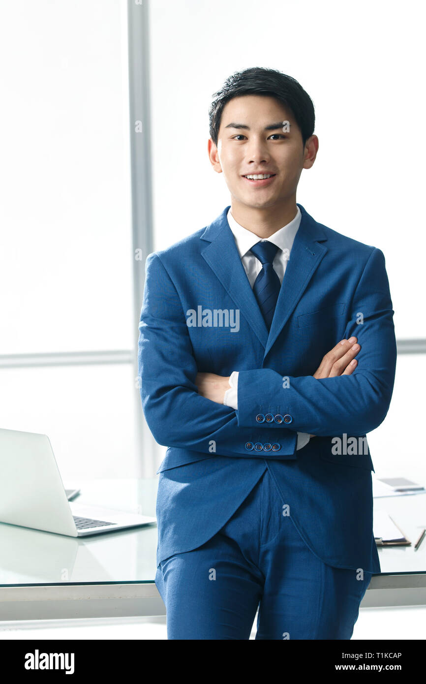 Business men in the office Stock Photo - Alamy