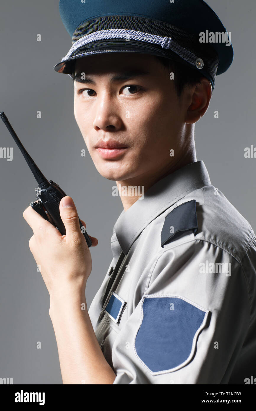 Security men hi-res stock photography and images - Alamy