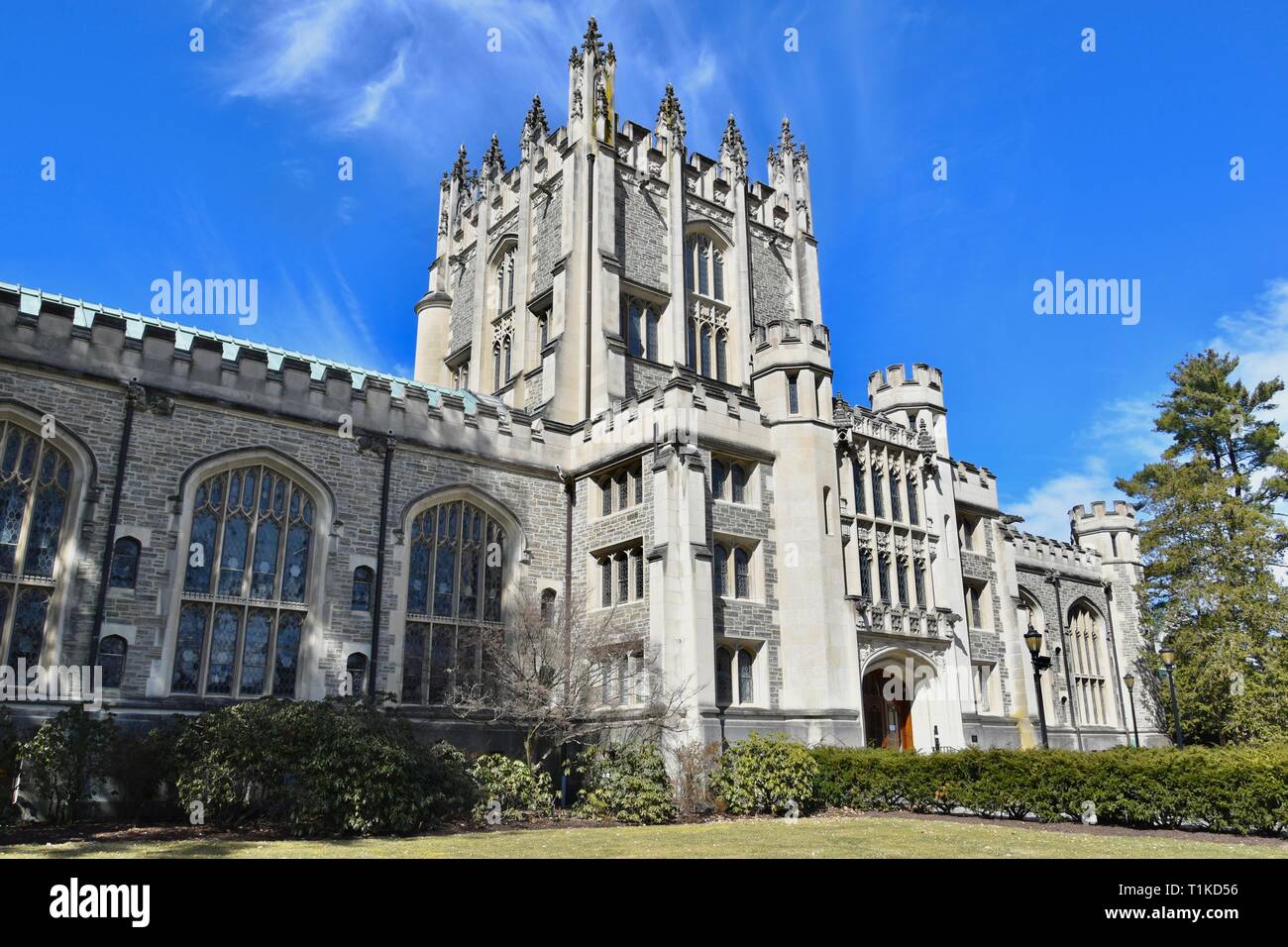 Vassar College, one of the Seven Sisters, located in Poughkeepsie ...