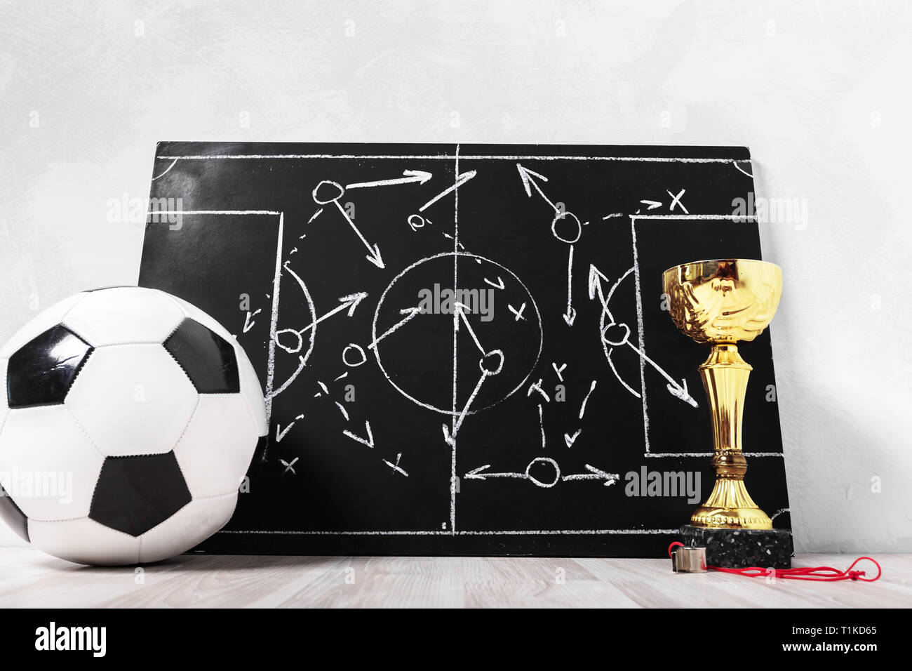 Football formation chalk hi-res stock photography and images - Alamy