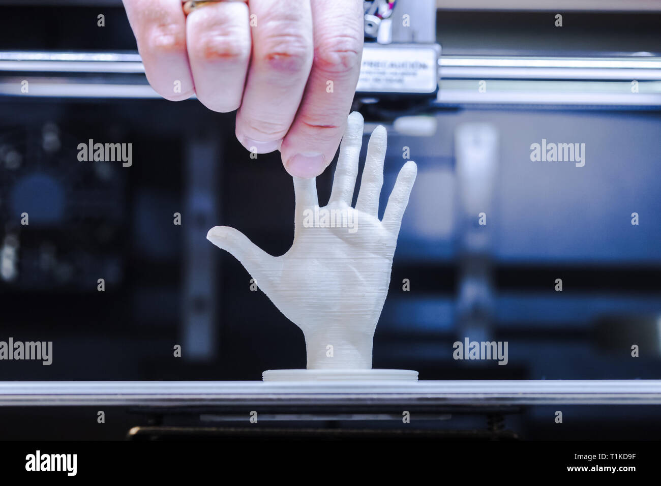 3d printing in progress Stock Photo - Alamy