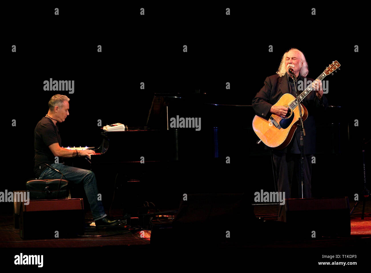 Poughkeepsie, NY, USA. 20 Aug, 2016. David Crosby, performs at The ...