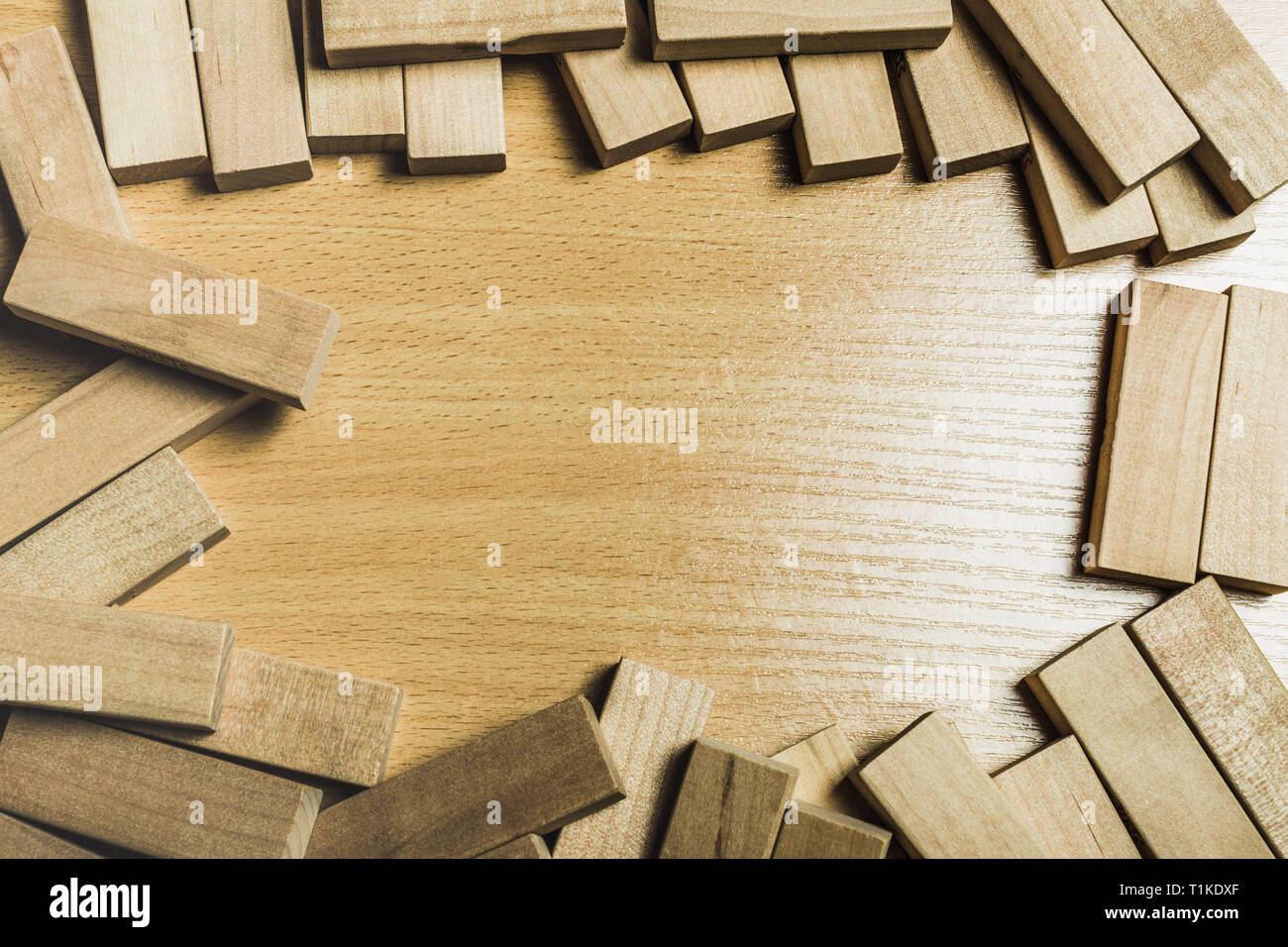 Block wood game Stock Photo - Alamy