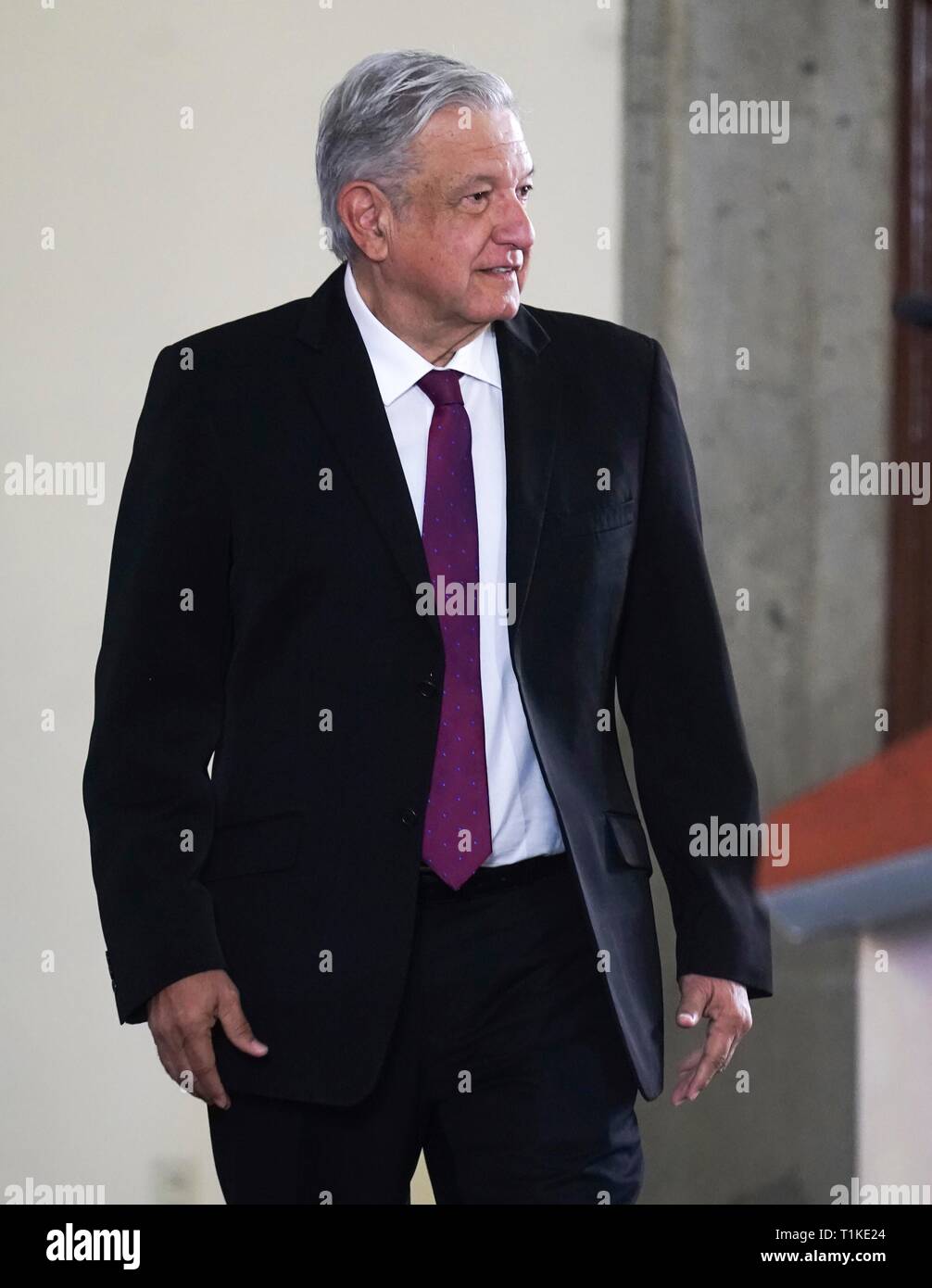 Andres manuel lopez obrador portrait hi-res stock photography and ...
