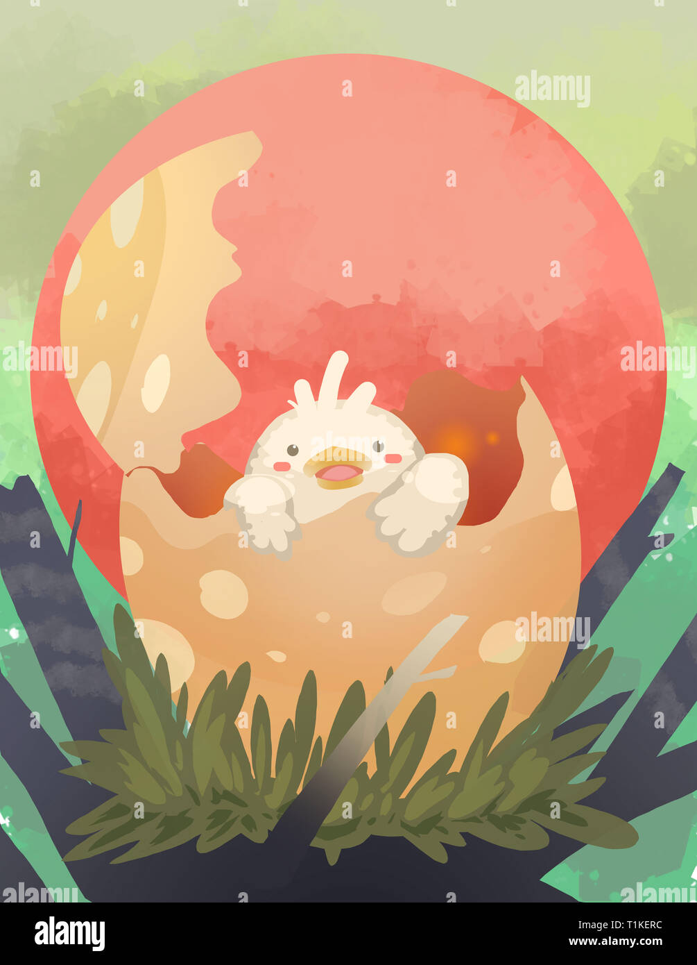 Hatching birds hi-res stock photography and images - Alamy