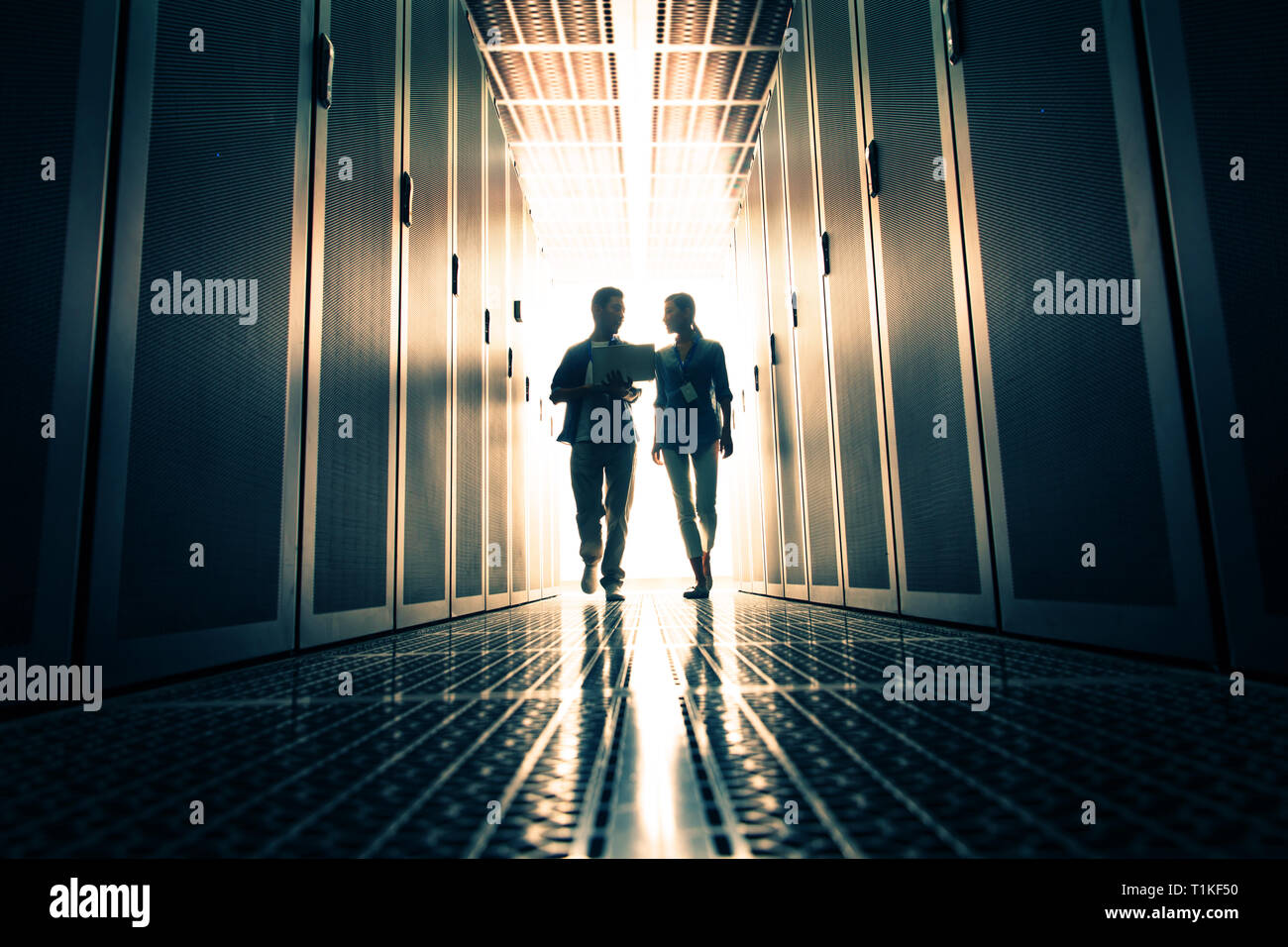 Technical personnel in the maintenance room inspection Stock Photo - Alamy